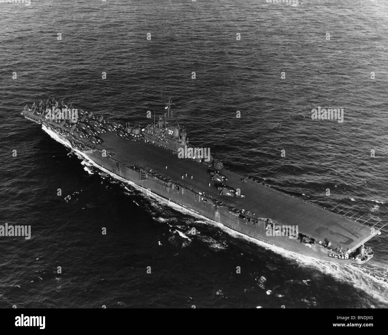 Uss princeton cv 37 Black and White Stock Photos & Images - Alamy