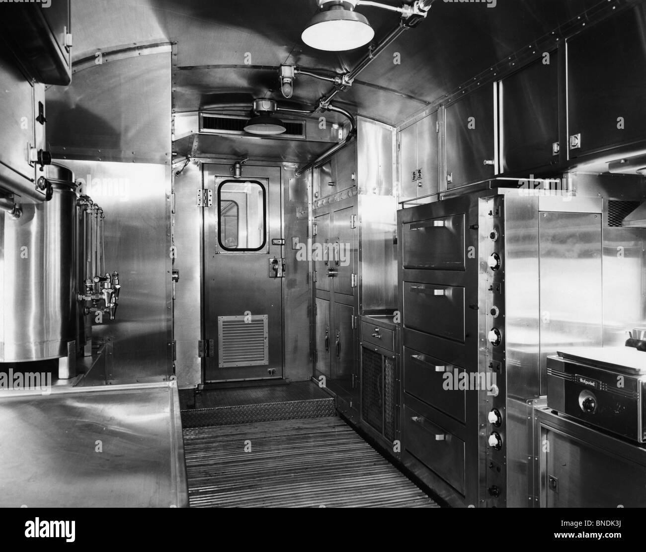 Restaurant interior counter Black and White Stock Photos & Images - Alamy