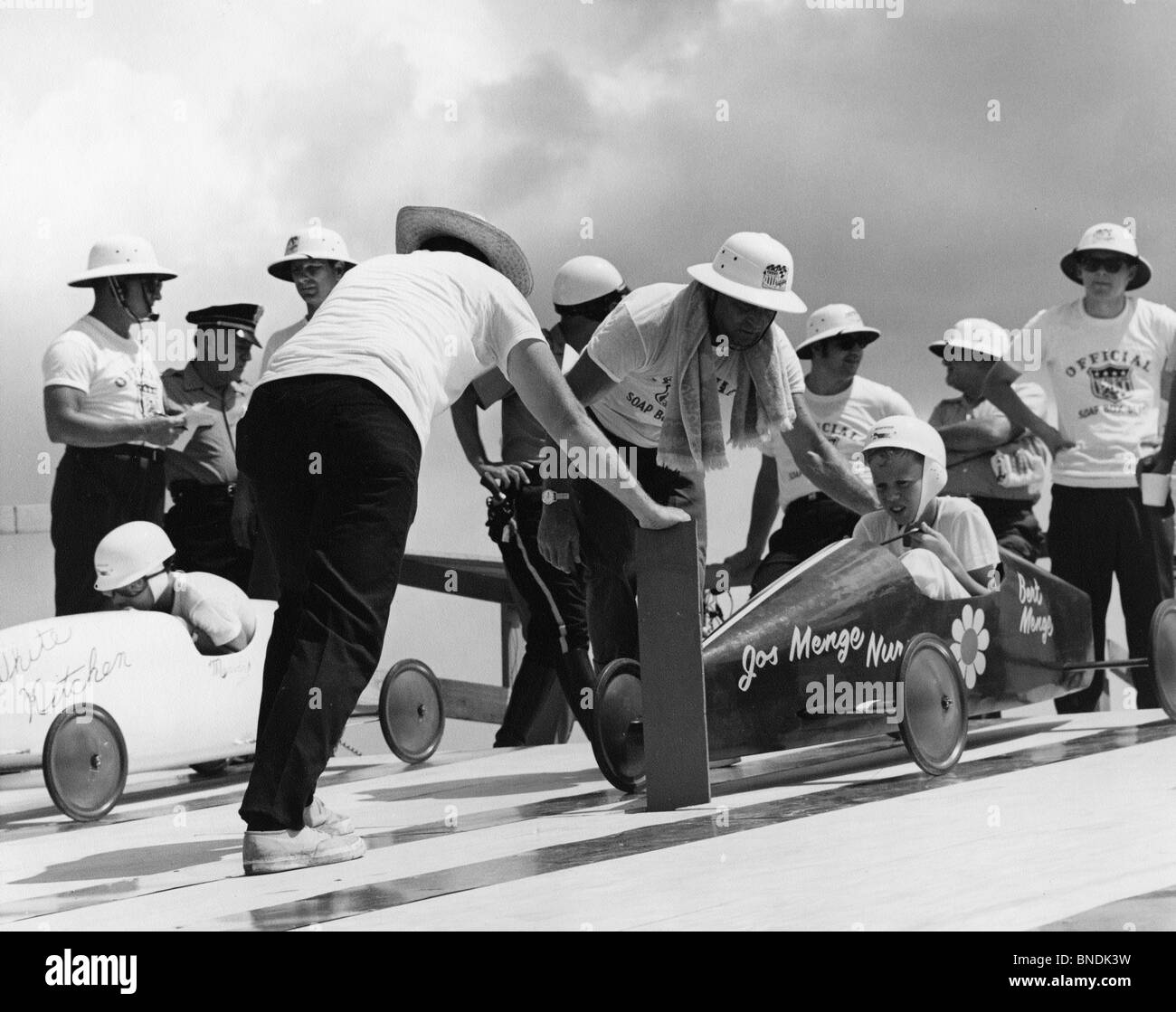 Soap box car Black and White Stock Photos & Images - Alamy