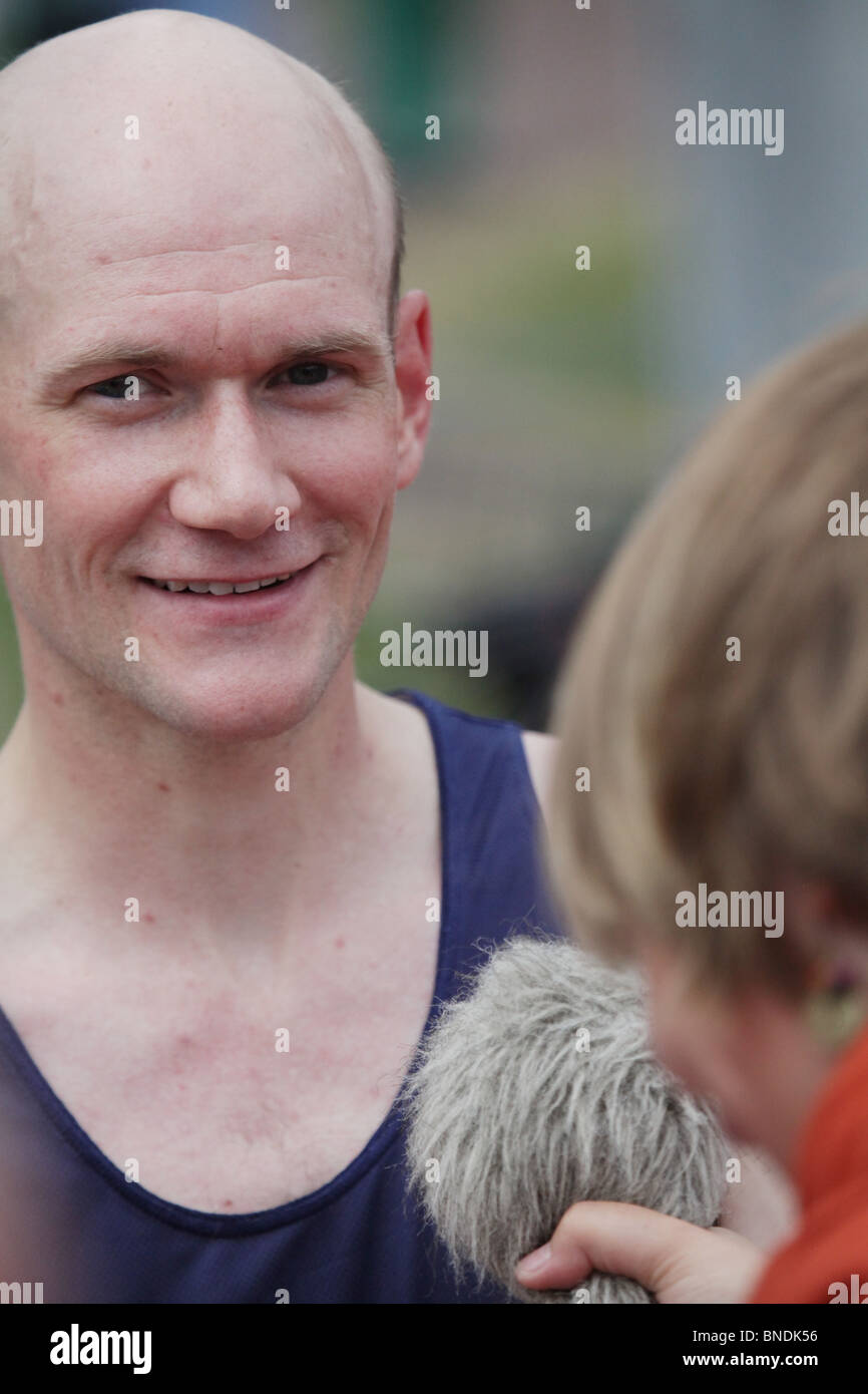 Janne Holmén last race Åland wins half marathon Natwest Island Games ...