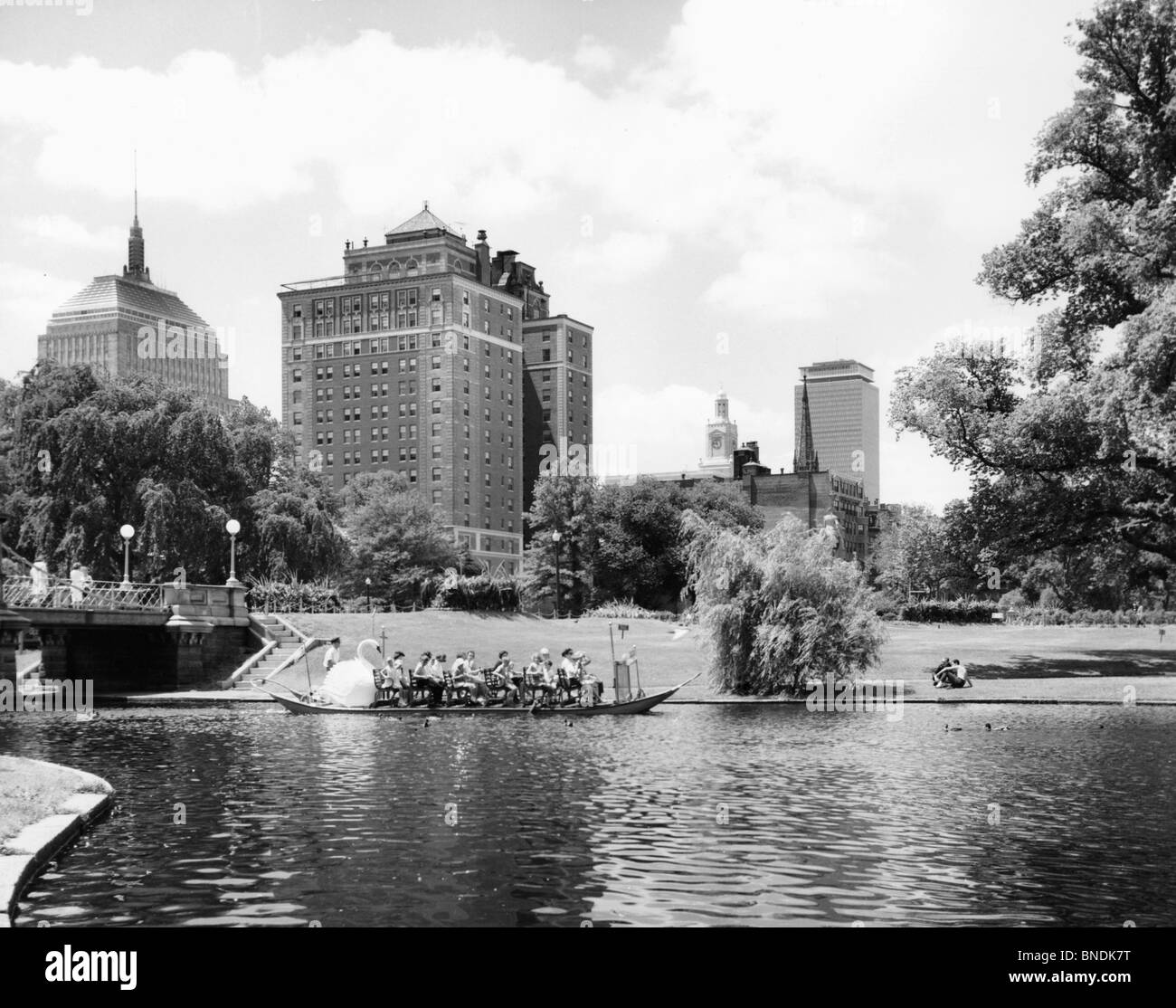Group people on park Black and White Stock Photos & Images - Alamy