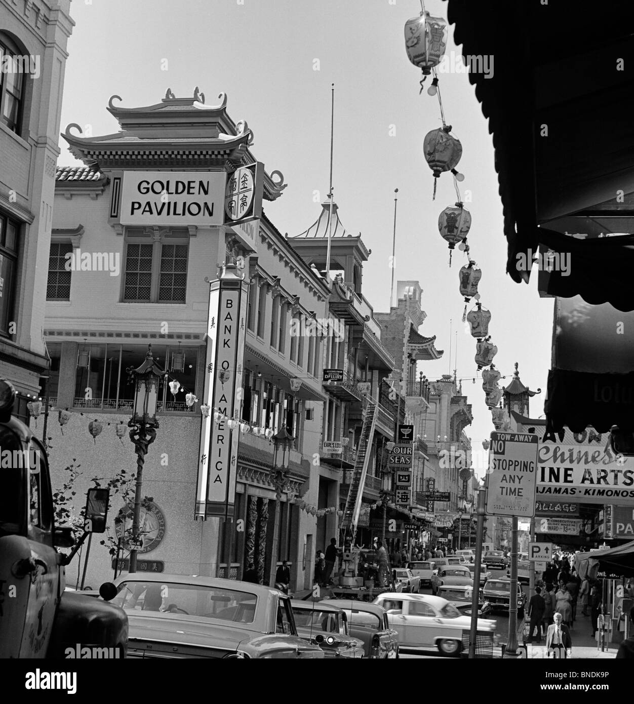 San francisco chinatown 1950s hi-res stock photography and images - Alamy
