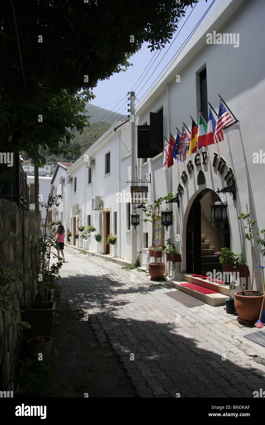 A Restaurant in Bellapais Kyrenia Stock Photo - Alamy