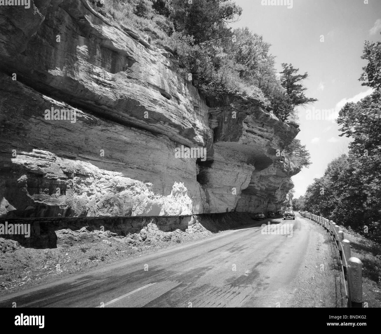 Car travel on road Black and White Stock Photos & Images - Alamy