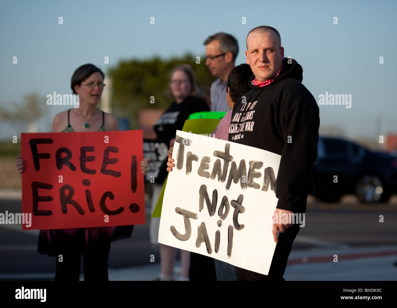 Protesters near Fort Hood Army Base decry the 30-day sentence of a ...