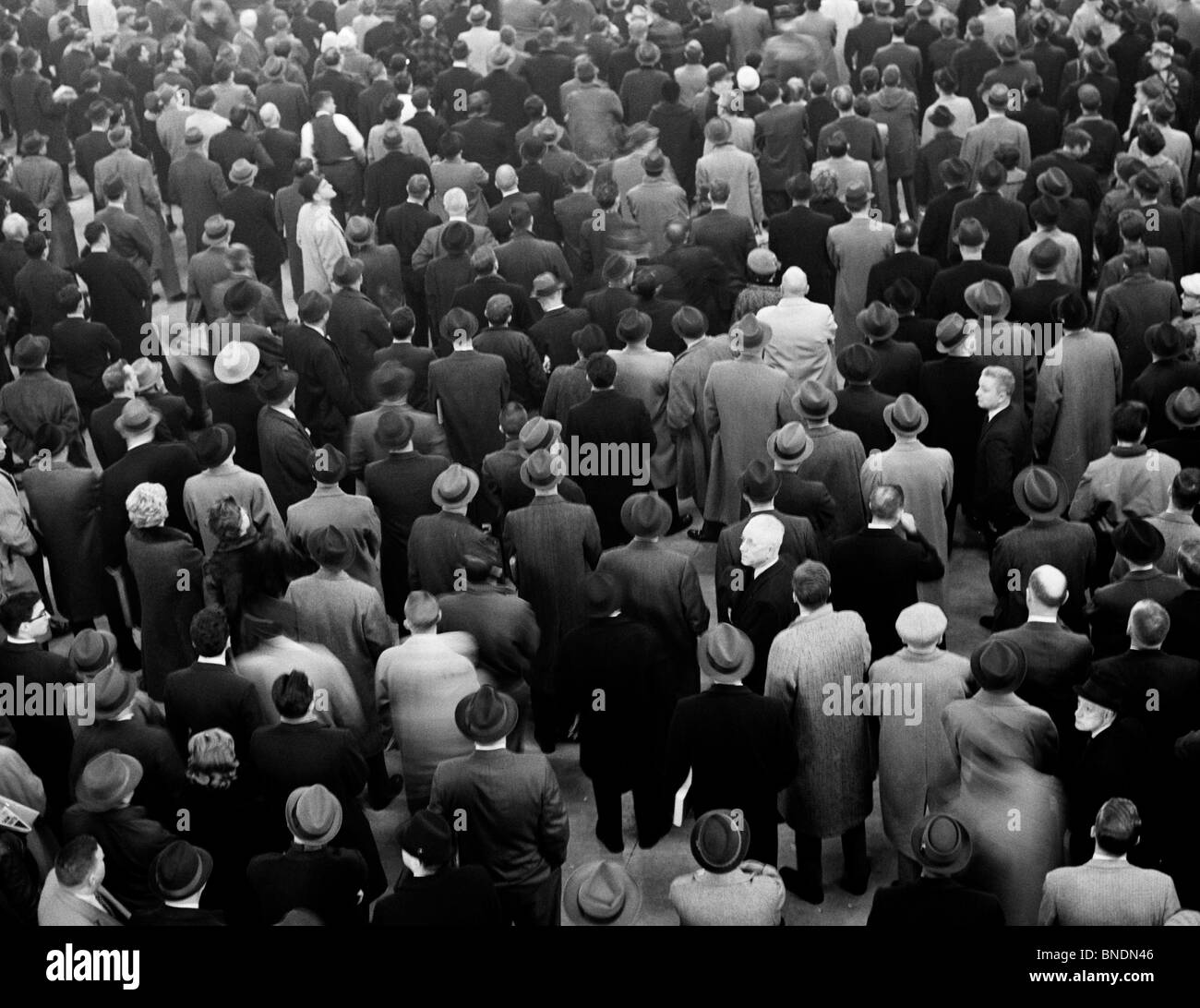 Rear view head Black and White Stock Photos & Images - Alamy