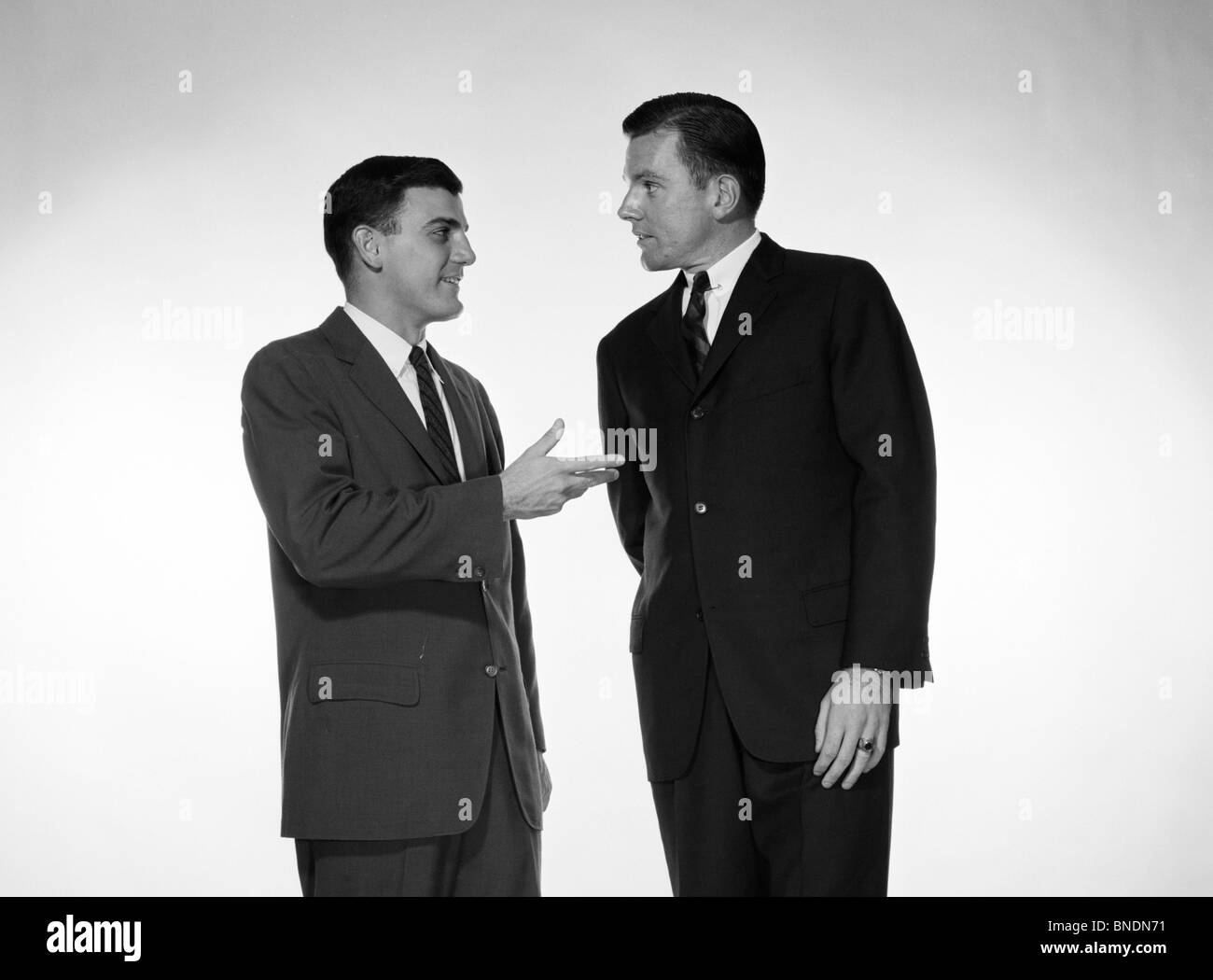 Smile to each other Black and White Stock Photos & Images - Alamy