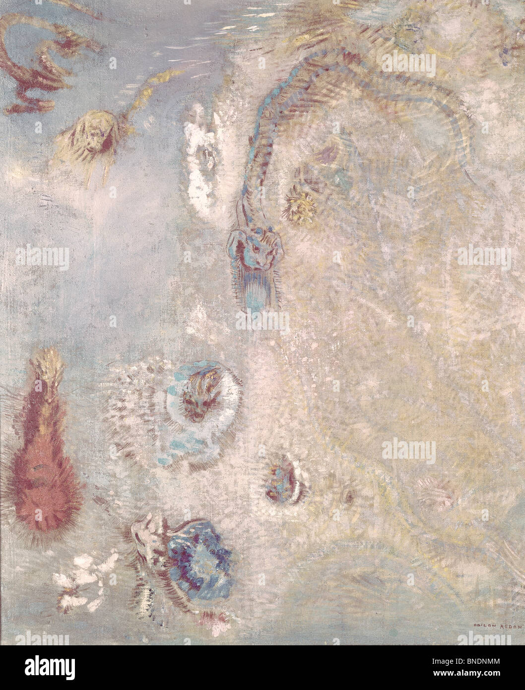 Close-up of a painting Stock Photo - Alamy