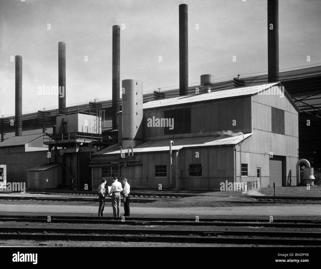 Industrial man smoke Black and White Stock Photos & Images - Alamy
