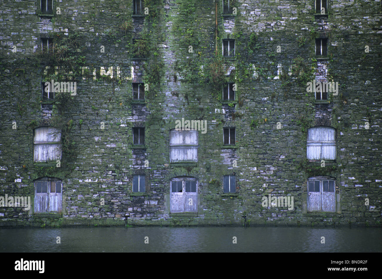 Old factory on river in hi-res stock photography and images - Alamy
