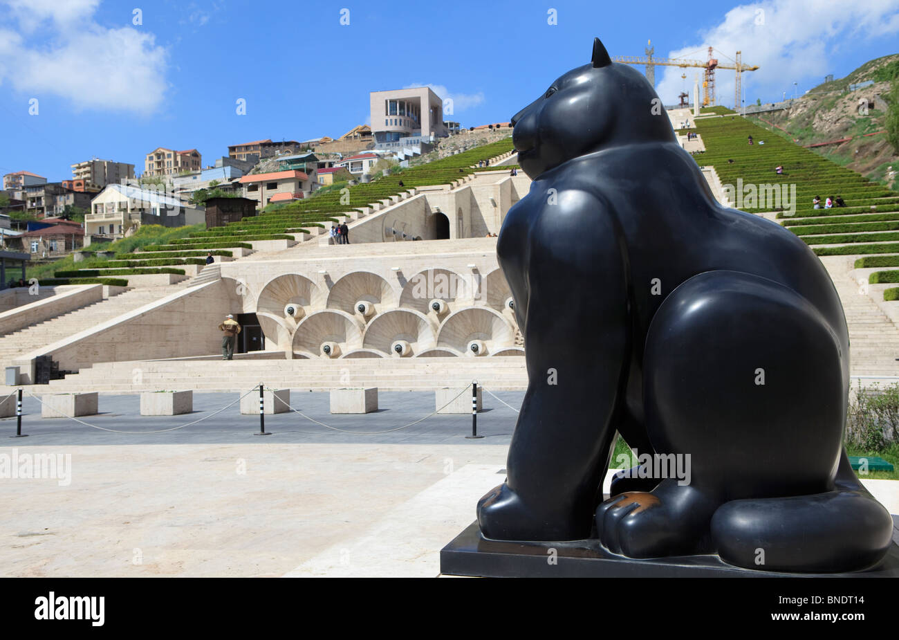 Statues, Cascade, Yerevan, Armenia Stock Photo - Alamy