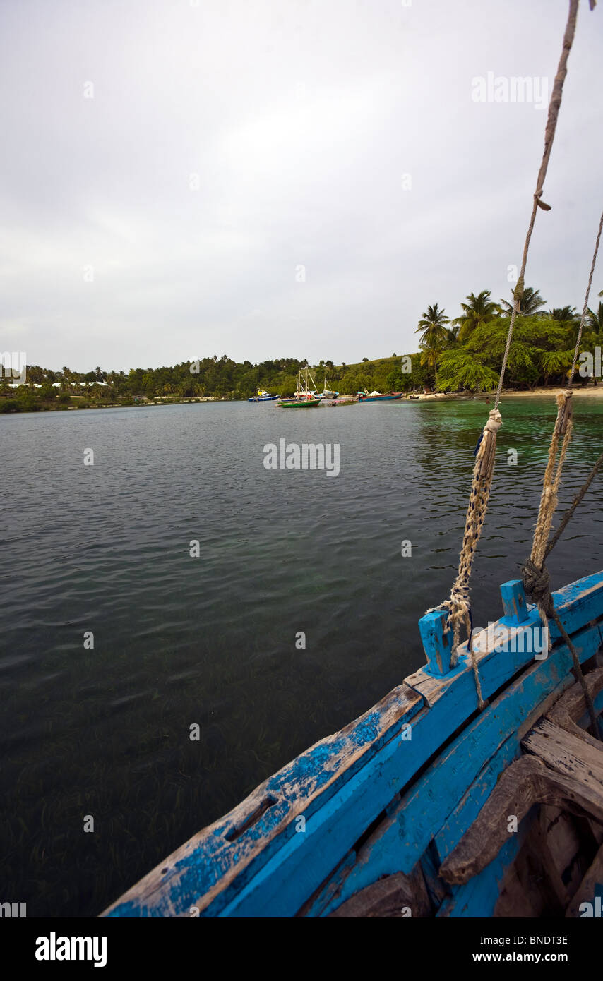 Haiti, Sud Province, Ile a Vache, Port Morgan, sailing Stock Photo - Alamy