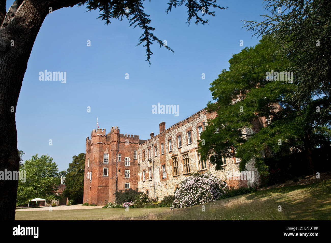Farnham Castle, Surrey Stock Photo - Alamy