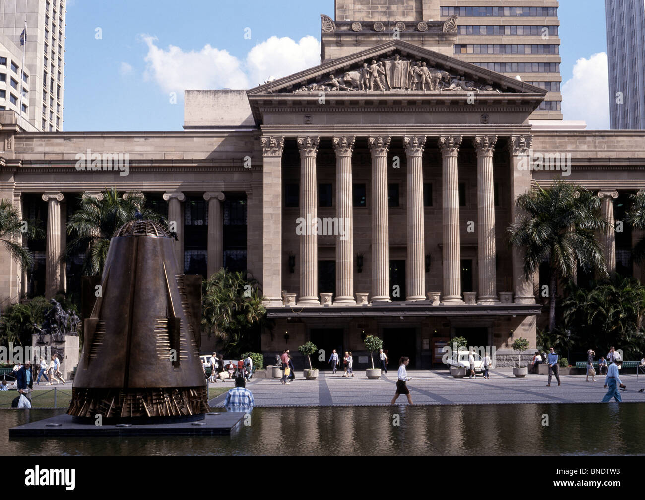 City hall, King George Square, Brisbane, Queensland, Australia Stock ...
