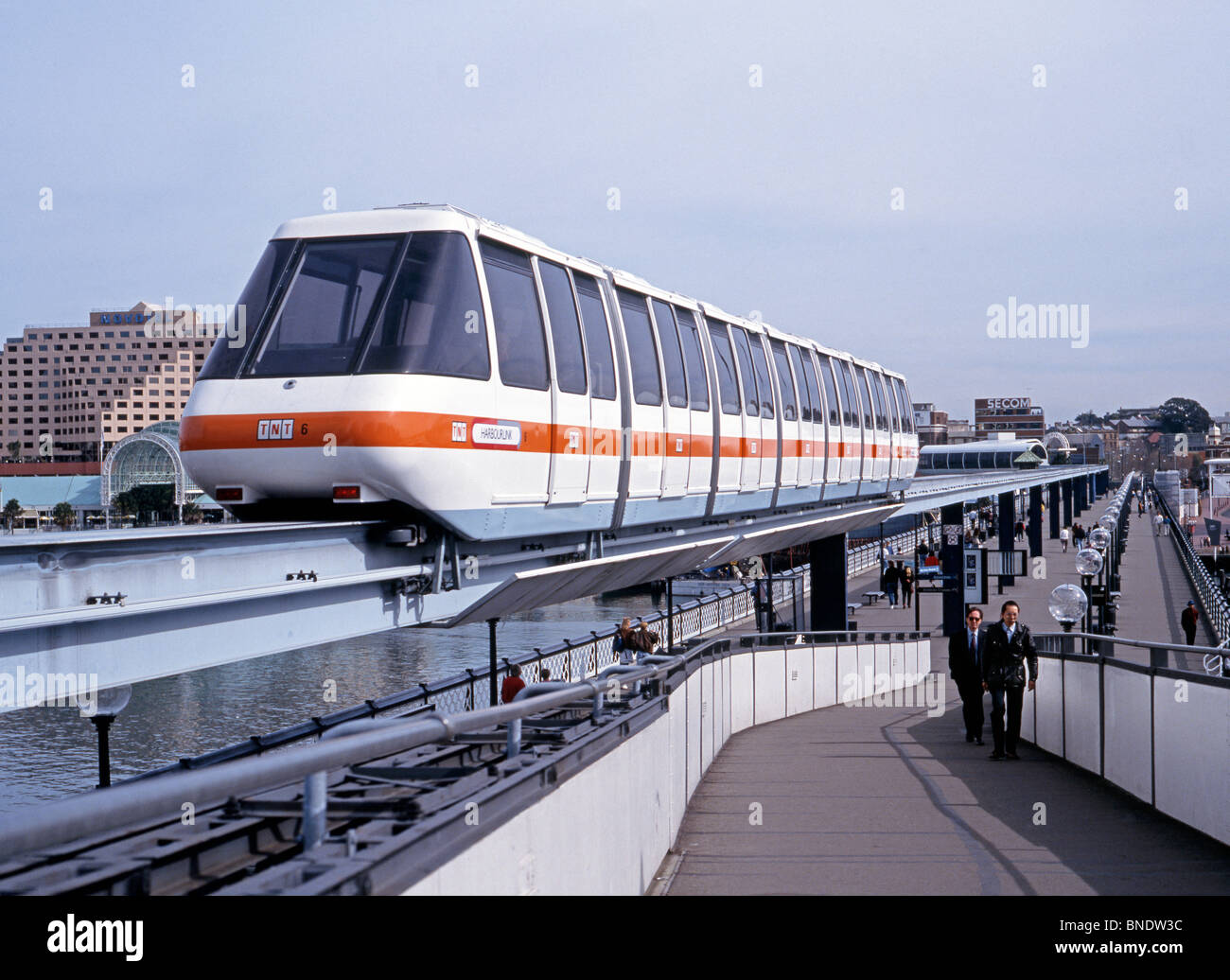 Monorail, Darling Harbour, Sydney, New South Wales, Australia Stock ...