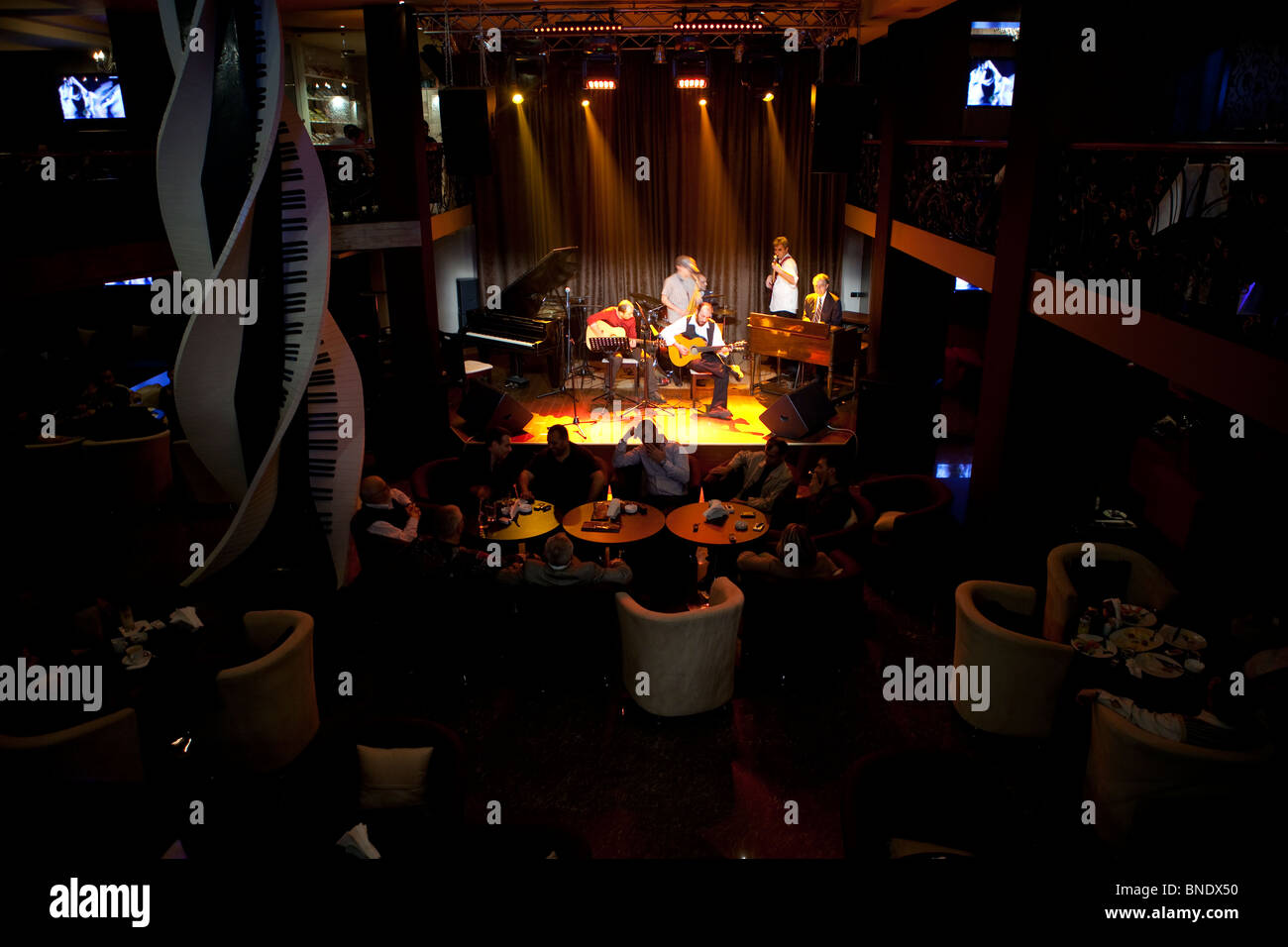 Jazz Club, Yerevan, Armenia Stock Photo - Alamy