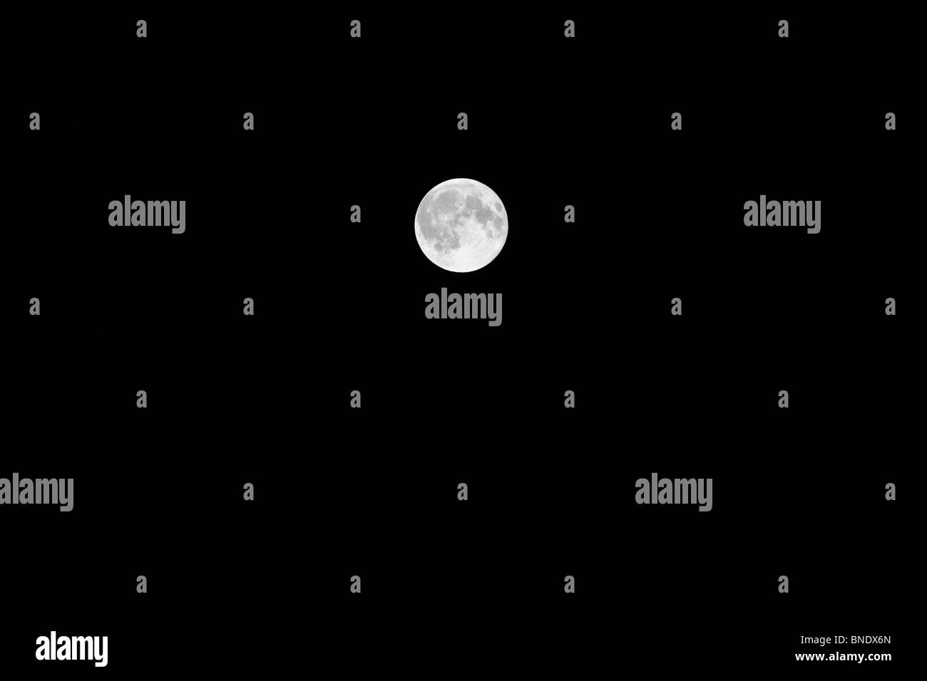 Full Moon, 28th December 2009 Stock Photo - Alamy