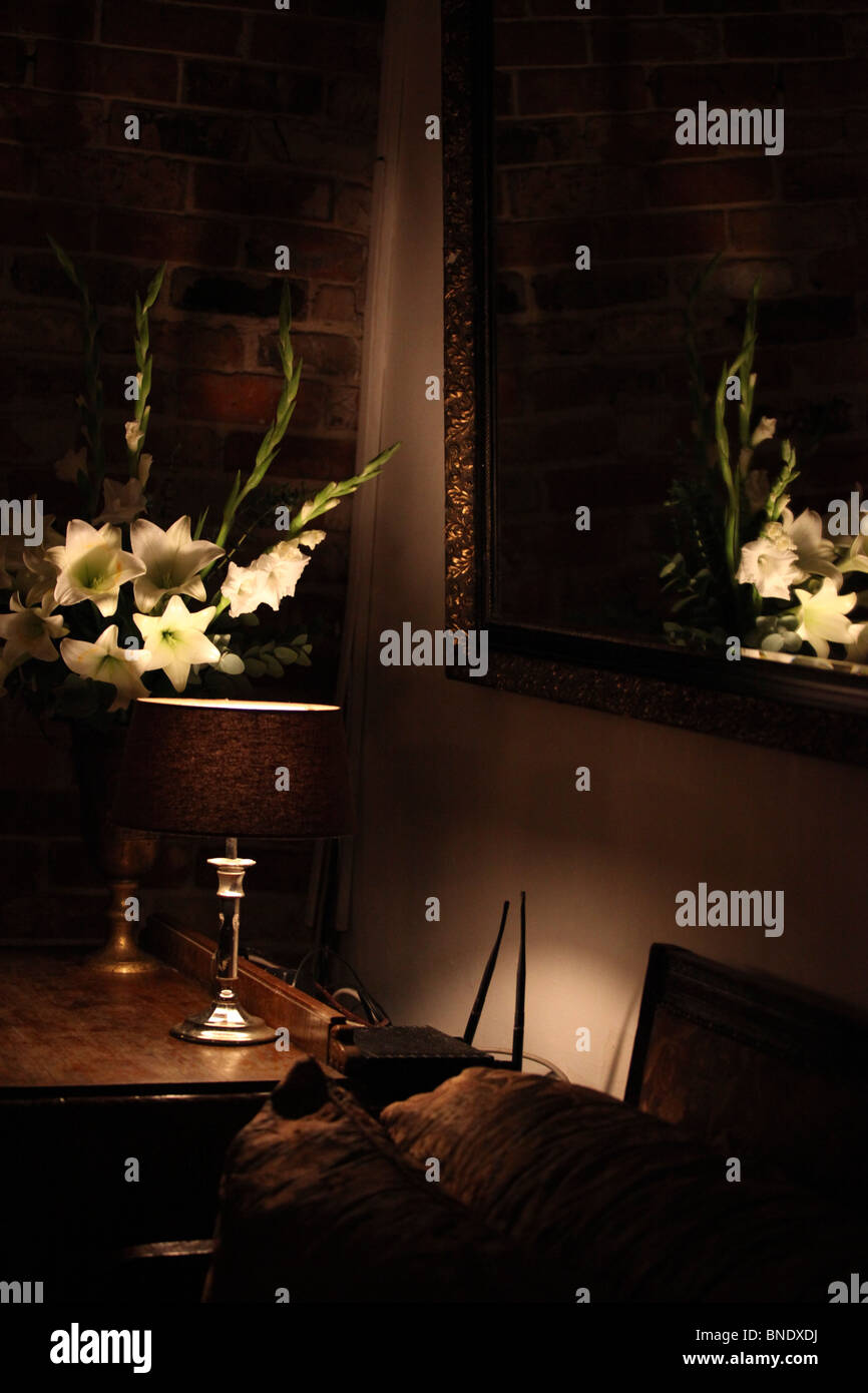 Interior decoration atmospheric living room hi-res stock photography ...