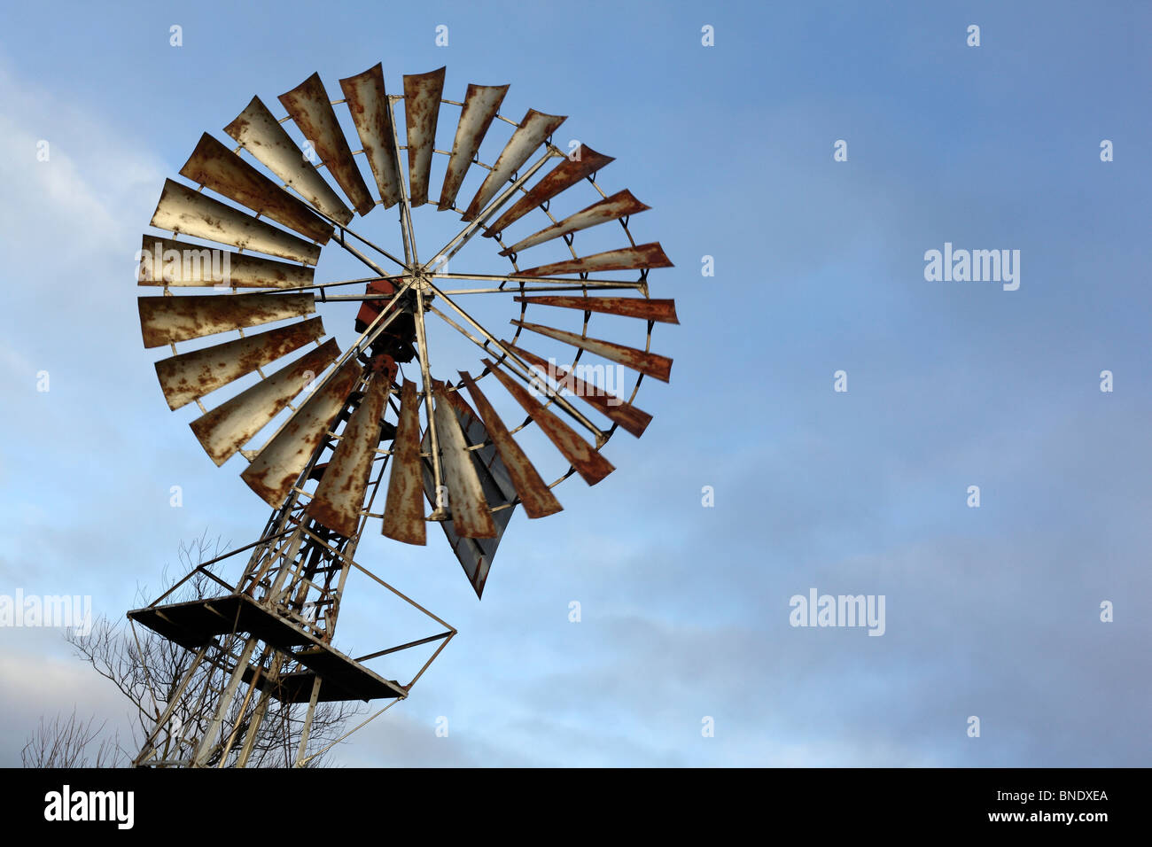 Rusty old windmill hi-res stock photography and images - Alamy