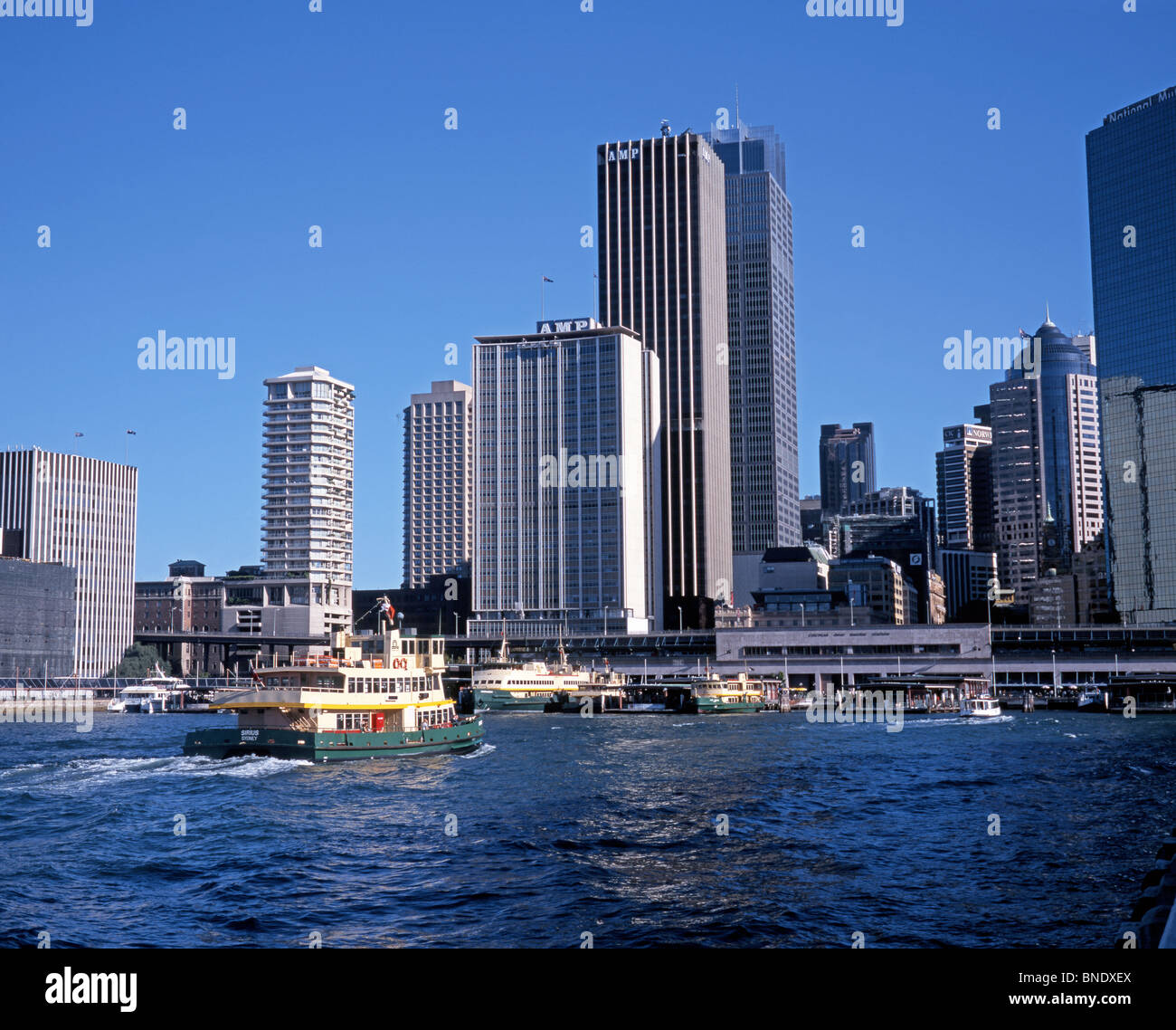 Circular Quay Ferry Terminal, Sydney, New South Wales, Australia Stock ...