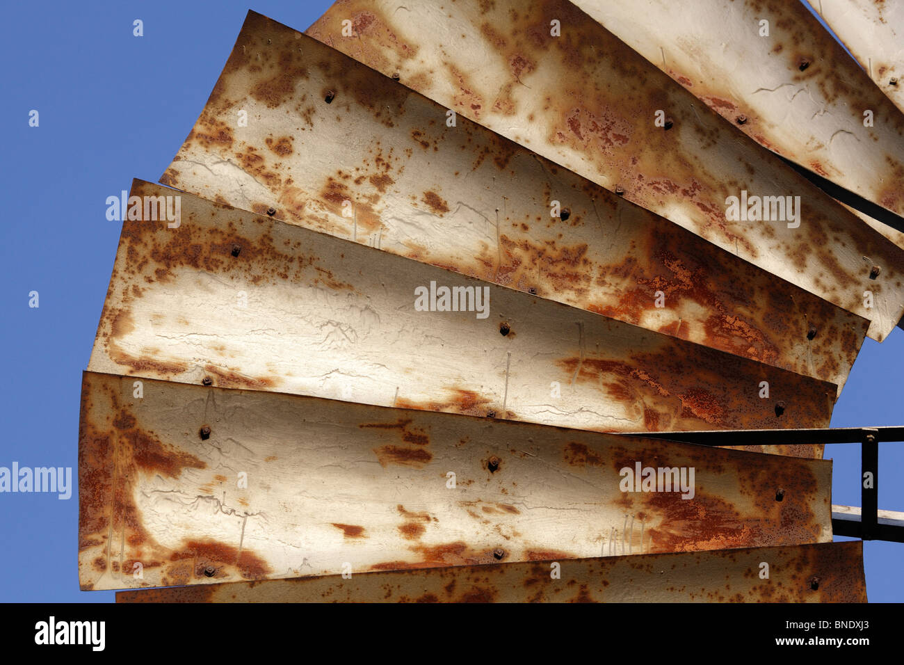 Rusty old windmill, Jan 2010 Stock Photo - Alamy