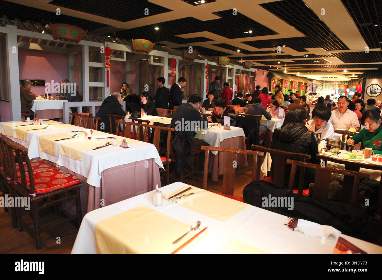 China, Beijing, Chinese restaurant buffet Stock Photo - Alamy