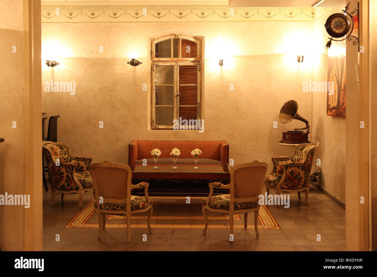 Interior decoration atmospheric living room hi-res stock photography ...