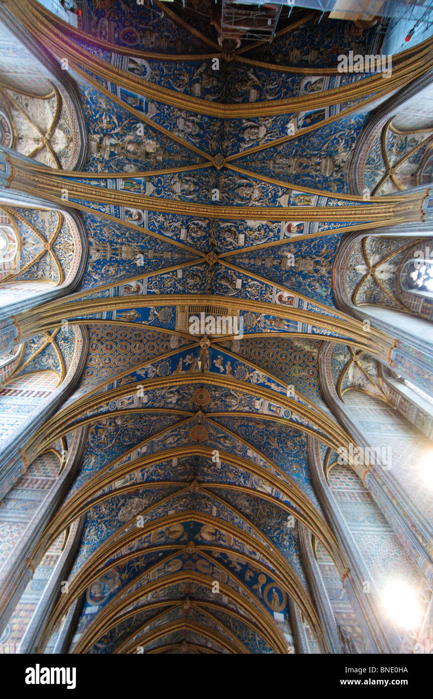 Sainte Cecile cathedral ceiling. Albi.Tarn.France Stock Photo - Alamy