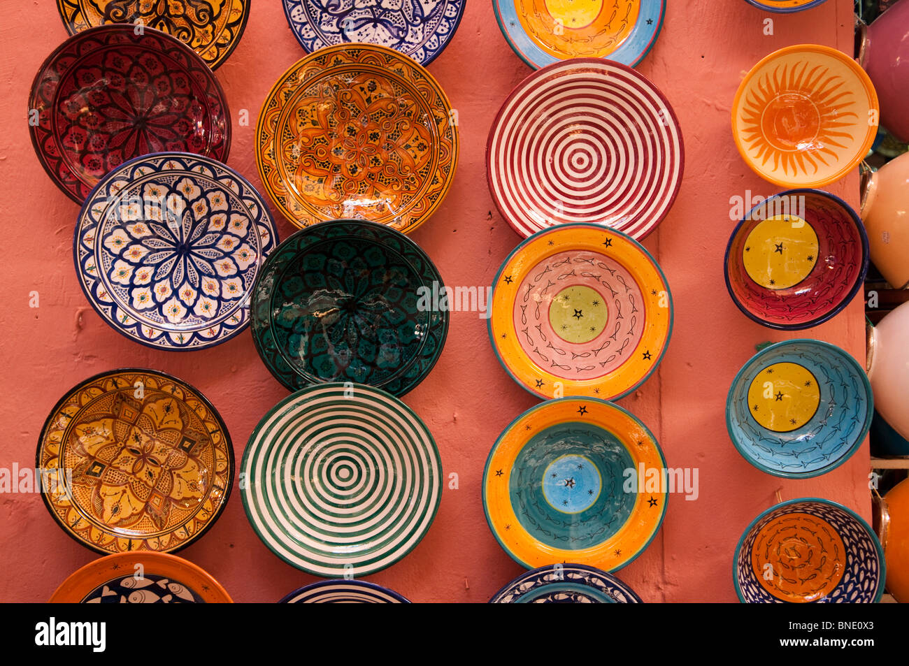 Ceramic retail display medina hi-res stock photography and images - Alamy