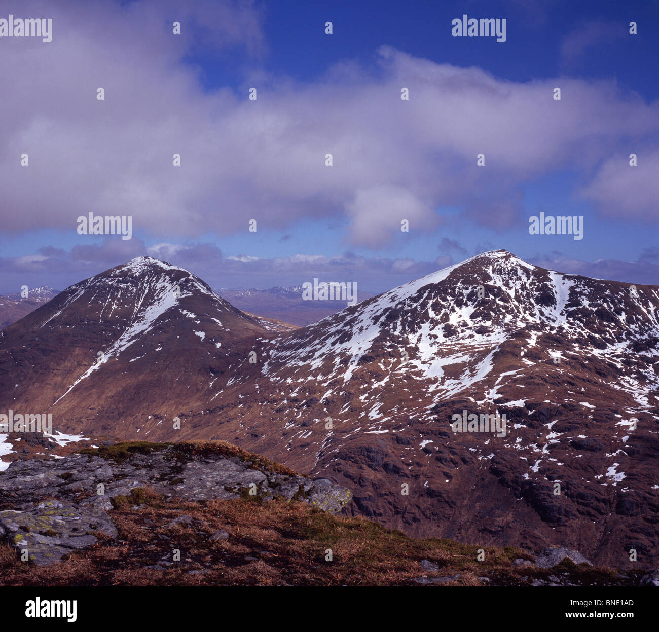 Ben More and Stobinian, Southern Highlands, Scotland Stock Photo - Alamy