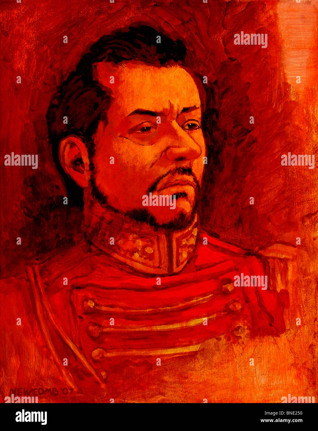 Lancer, 2007, John Newcomb, (b.20th C./American Stock Photo - Alamy