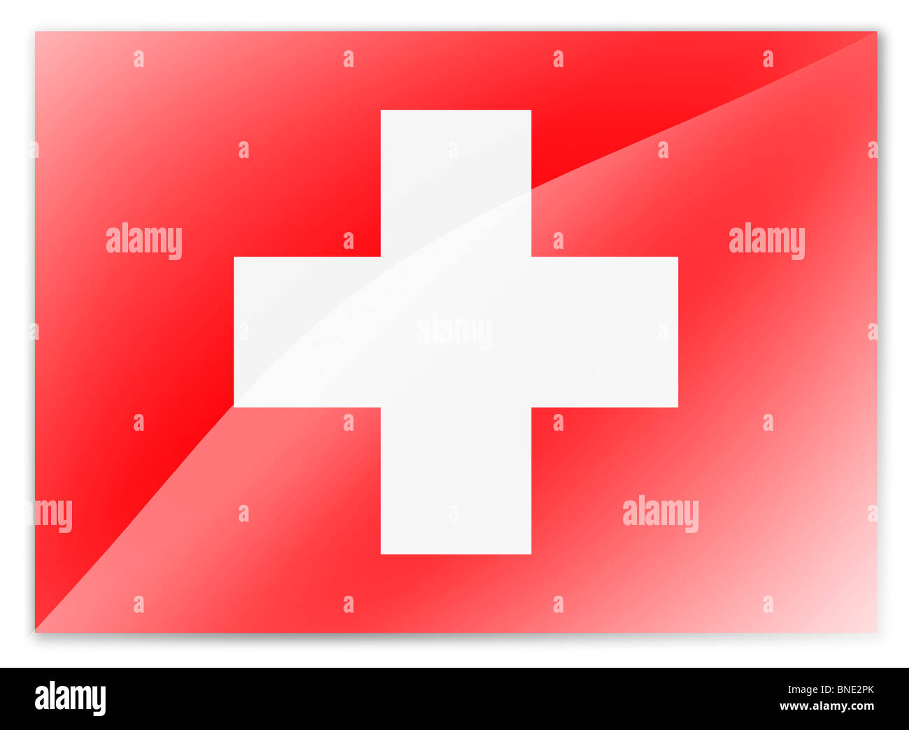 Flag switzerland Cut Out Stock Images & Pictures - Alamy