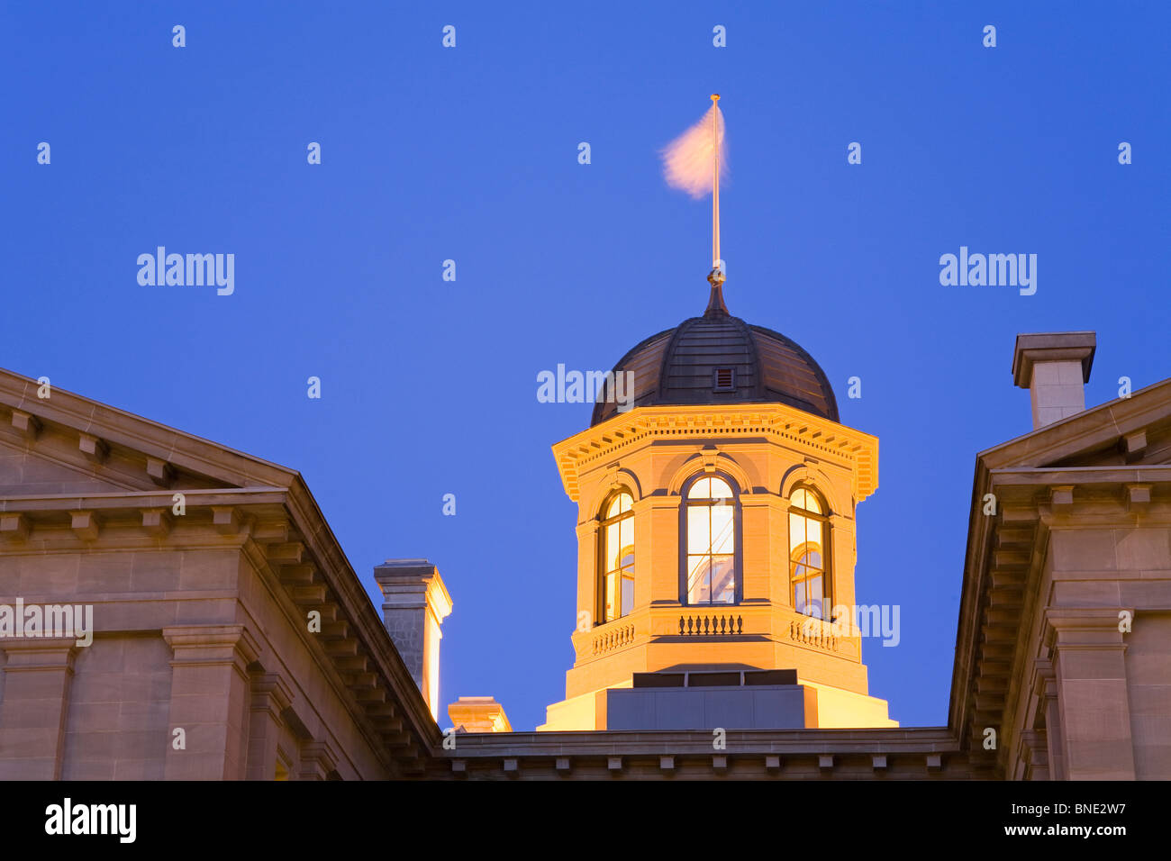Low angle view of a courthouse, Pioneer Courthouse, Portland, Oregon ...