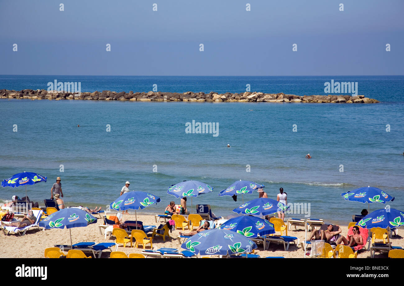 Gordon Beach - Tel Aviv Stock Photo - Alamy
