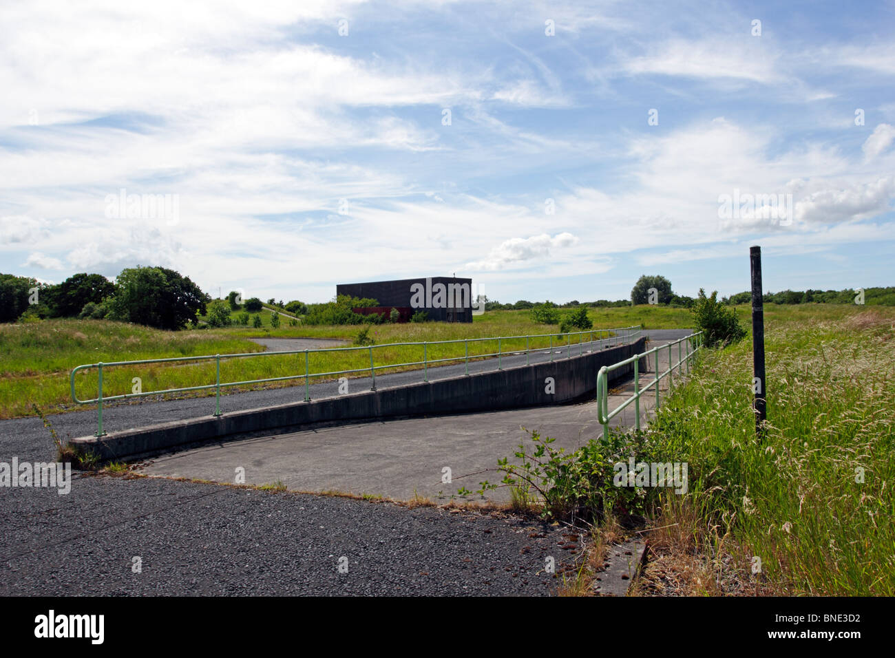 Lay-by and workshed at the old Leyland Motor's test track in Leyland ...