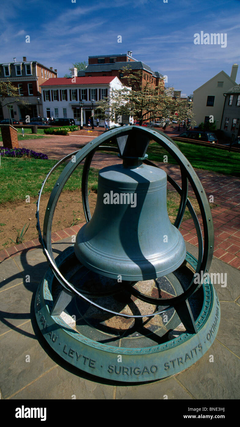 USA, Maryland, Annapolis, Bell sculpture Stock Photo - Alamy