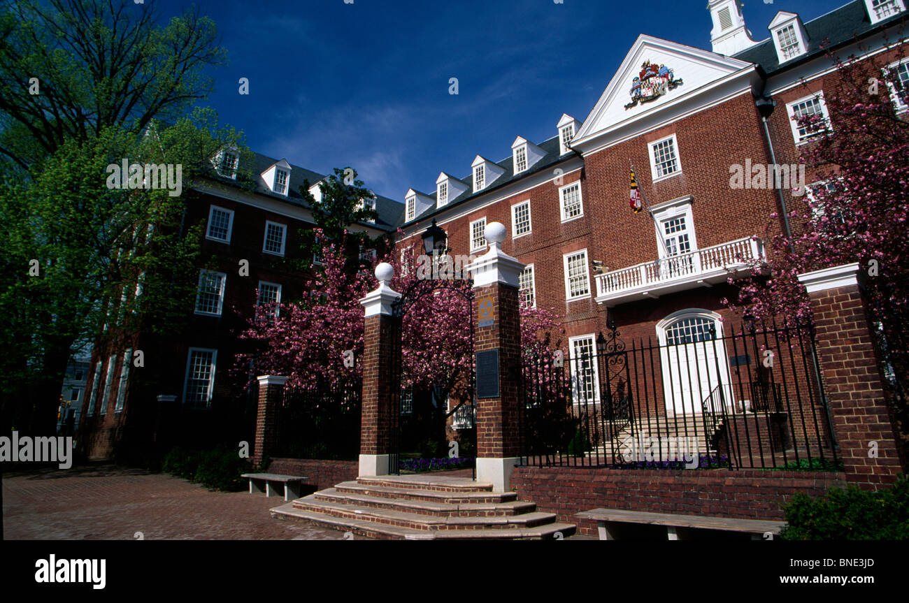 USA, Maryland, Annapolis, James Building exterior Stock Photo - Alamy