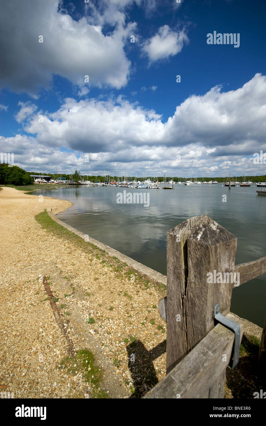 Bucklers Hard Hampshire UK Beaulieu Estate River Quay Stock Photo - Alamy