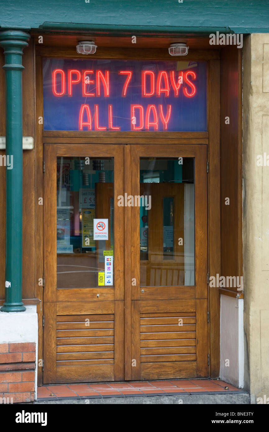 Great neon sign hi-res stock photography and images - Alamy