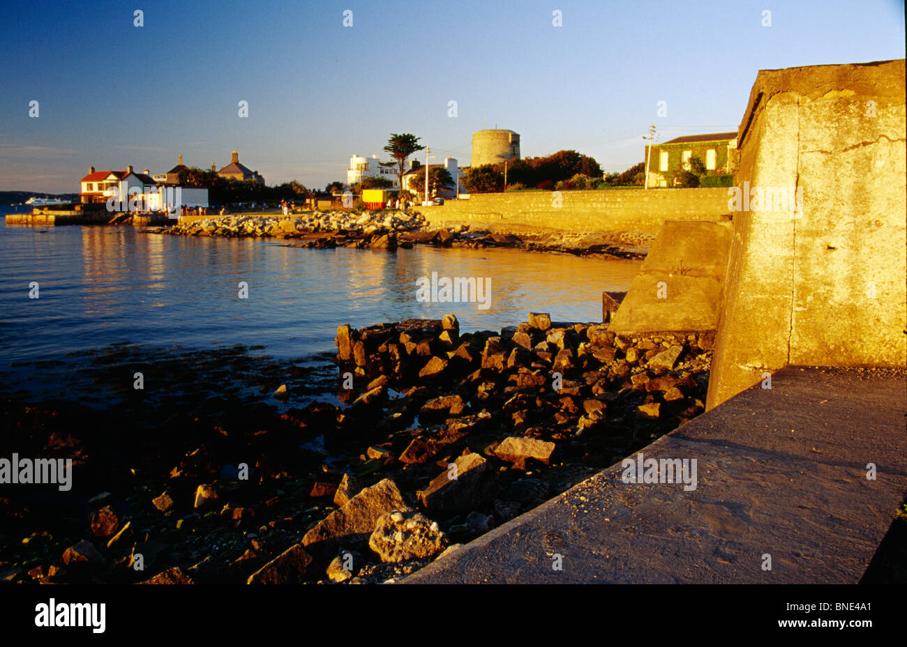 Rocks on the coast, Sandycove, County Dublin, Ireland Stock Photo - Alamy