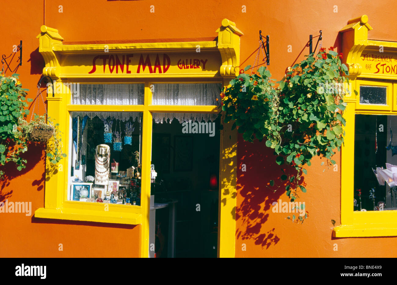 Window display at a store, Kinsale, County Cork, Ireland Stock Photo ...
