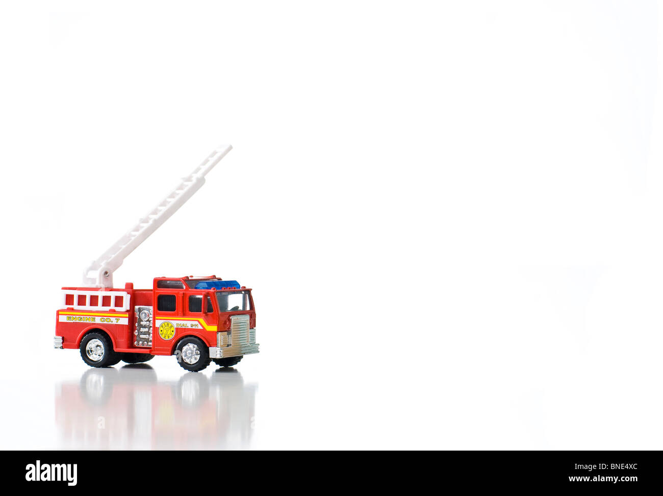 A toy fire truck Stock Photo - Alamy