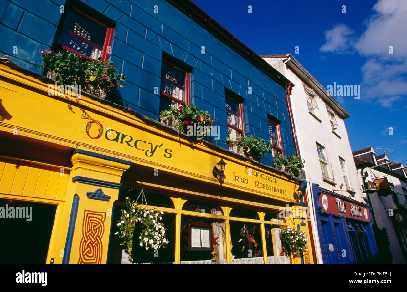 Low angle view of a restaurant, Kinsale, County Cork, Ireland Stock ...