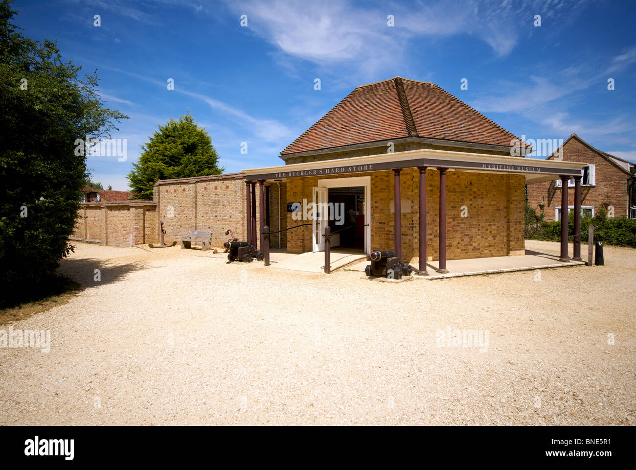Bucklers Hard Hampshire UK Beaulieu Estate River Stock Photo - Alamy
