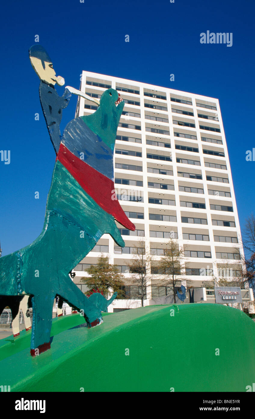 USA, Georgia, Atlanta, sculpture at Folk Art Park Stock Photo - Alamy