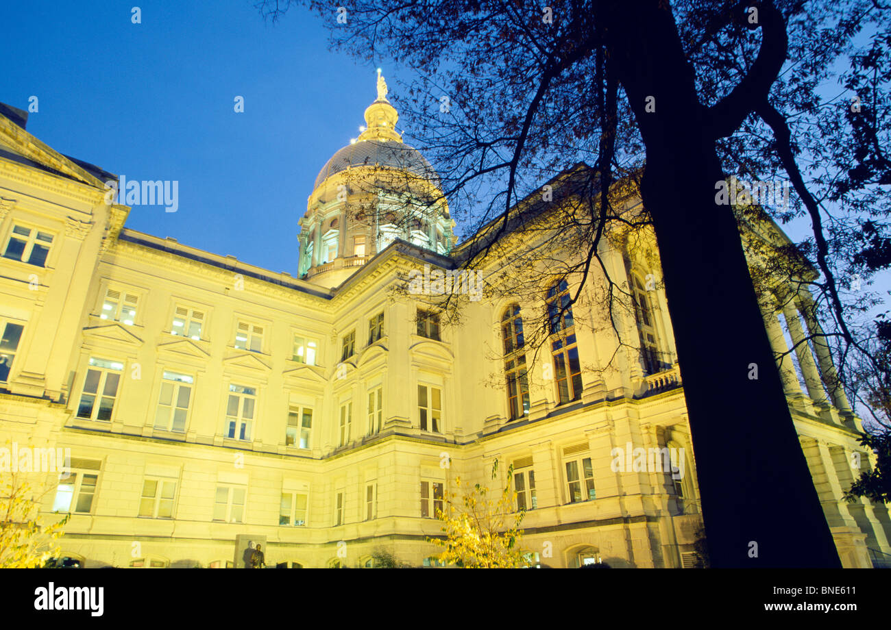 USA, Georgia, Atlanta, State Capitol building exterior Stock Photo - Alamy
