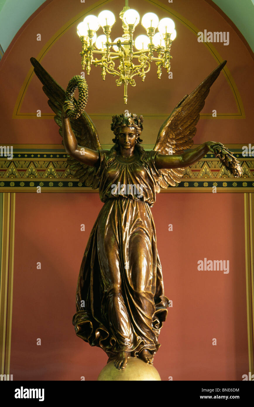 USA, Connecticut, Hartford, Genius of Connecticut Statue Stock Photo ...