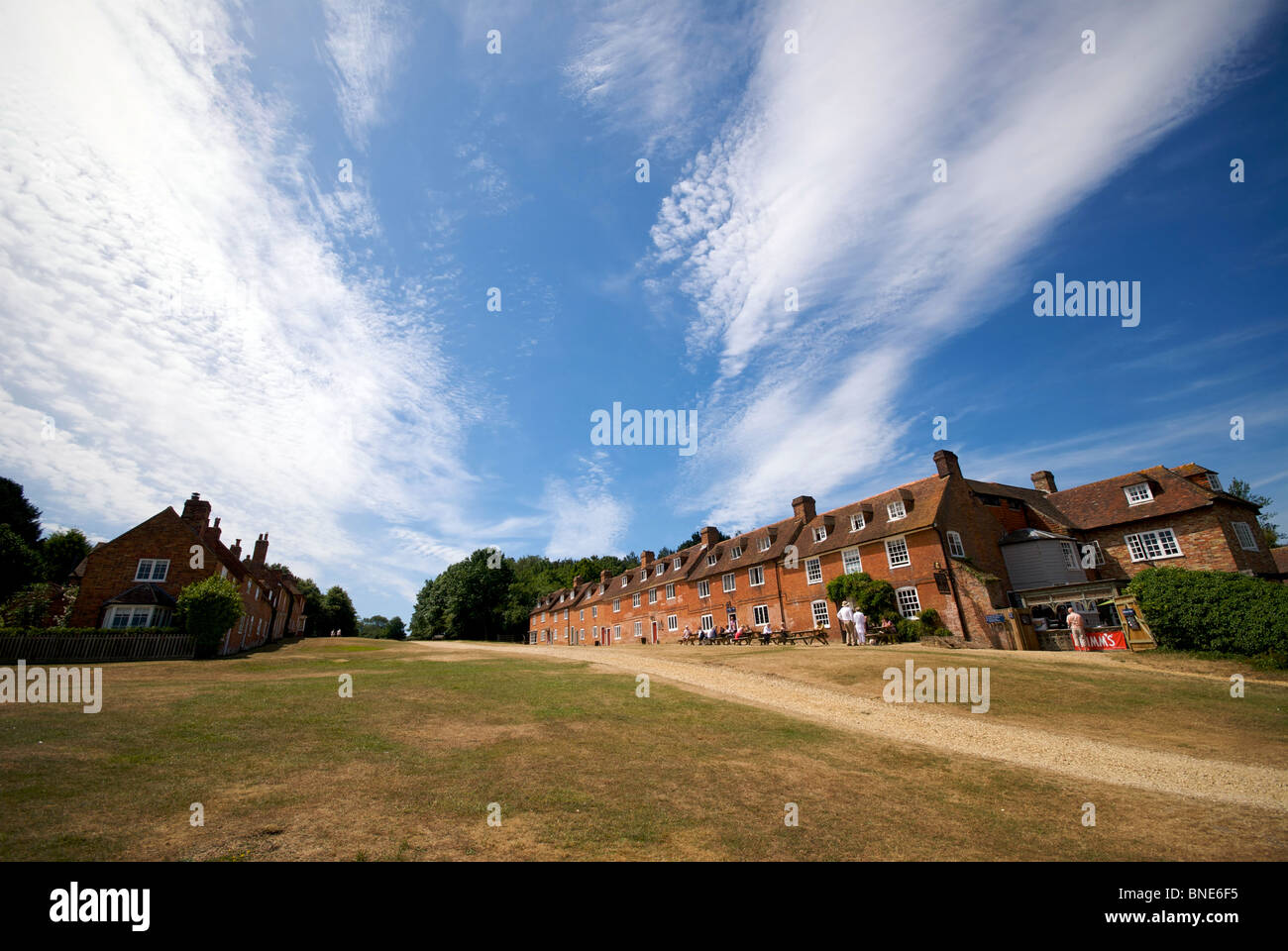 Bucklers Hard Hampshire UK Beaulieu Estate River Stock Photo - Alamy