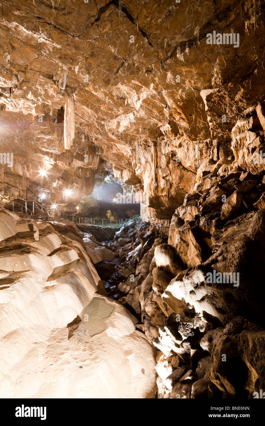 Pooles Cavern, Peak District National Park, Buxton, Derbyshire Stock ...