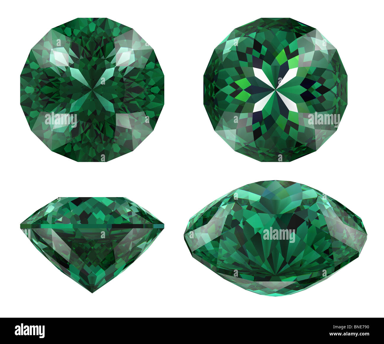 Emerald star Cut Out Stock Images & Pictures - Alamy